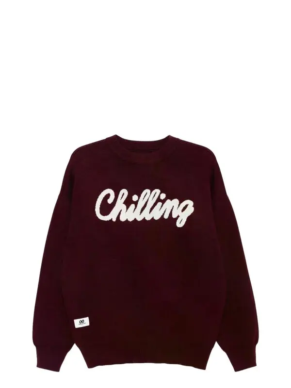 CHOCOOLATE Round Neck Jumper - Red