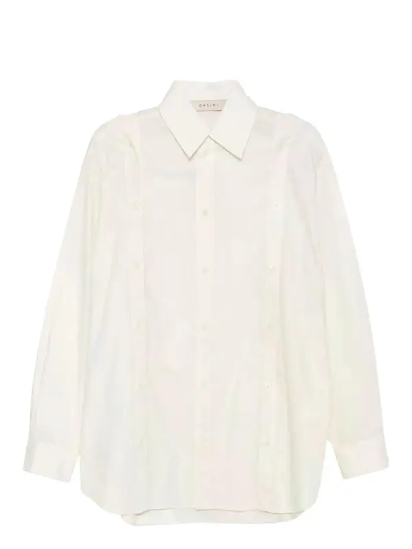QASIMI Modular Shirt - White
