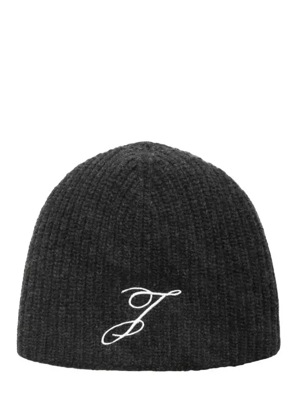 Jacquemus Le Bonnet Logo Beanie - Grey