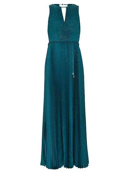 PHASE EIGHT Petite Simara Sleeveless Maxi Dress - Green