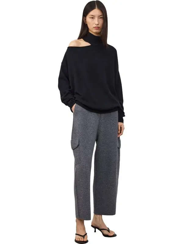 LISA YANG Alvia Cashmere Sweater - Black