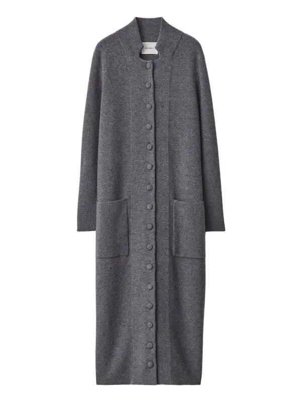 LISA YANG STORE Rhea Cashmere Coat - Graphite