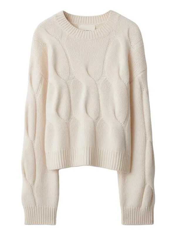 LISA YANG STORE Sammie Cashmere Sweater - Cream