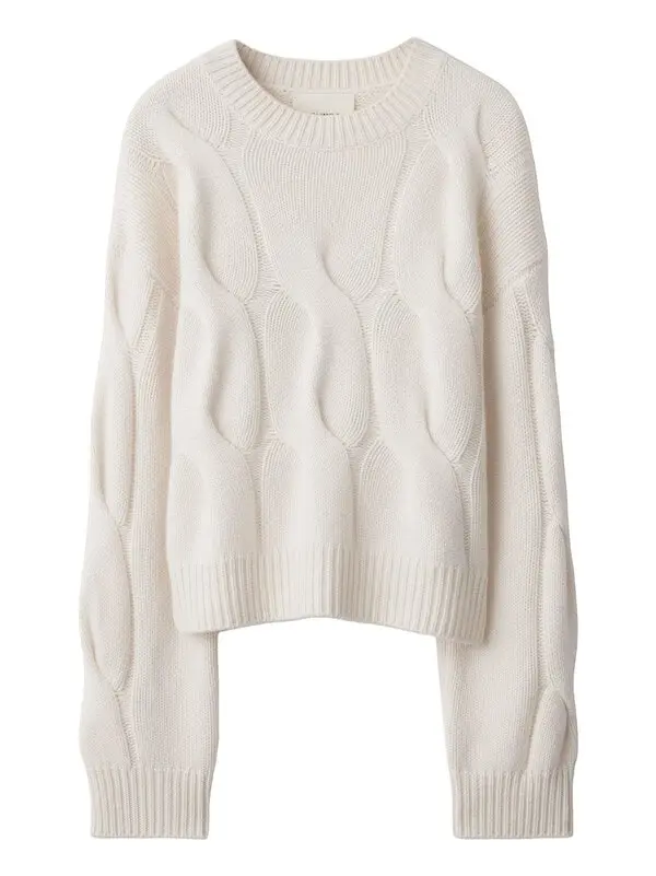 LISA YANG STORE Sammie Cashmere Sweater - Cream