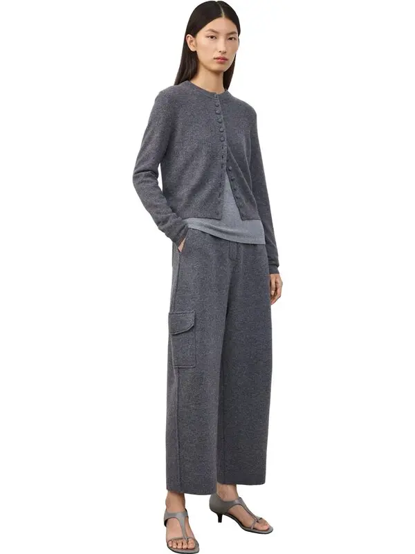 LISA YANG The Wilona Cardigan - Graphite