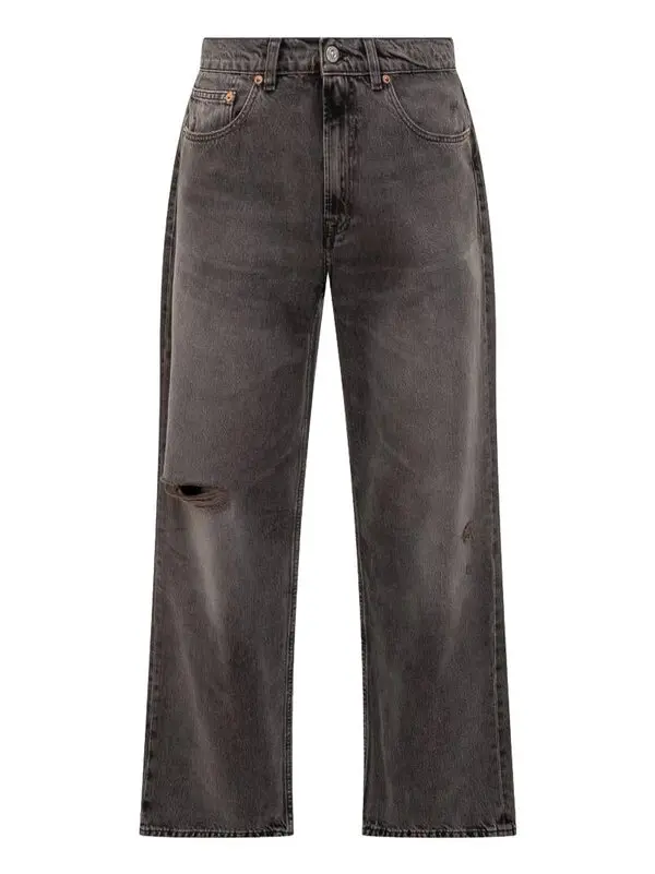 Our Legacy Vintage Straight Leg Denim Jeans - Brown