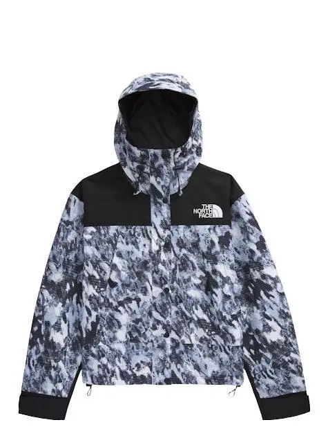 The North Face Dryvent Mono Mountain Short Jacket - Virtual Blue Trail Grid Print