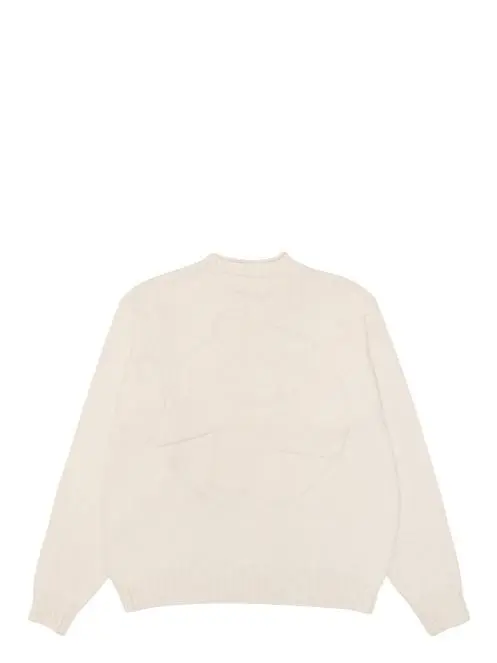 StÜssy Surfman Mock Sweater - Natural