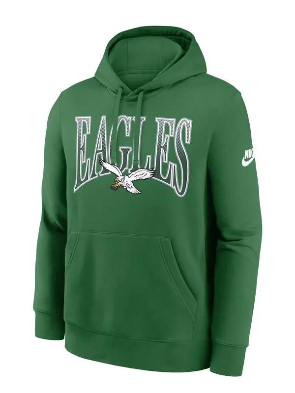 Nike Philadelphia Eagles Rewind Club Nfl Pullover Hoodie - Green