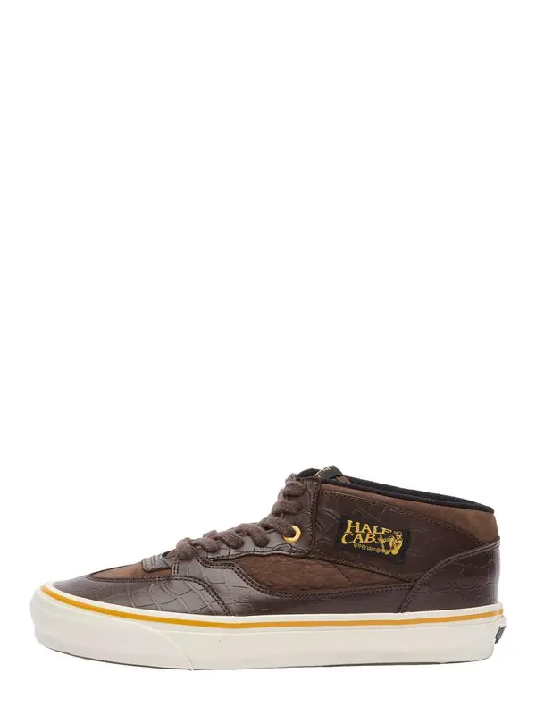VANS Otw 33 Half Cab Sneakers - Demitasse Brown Patent