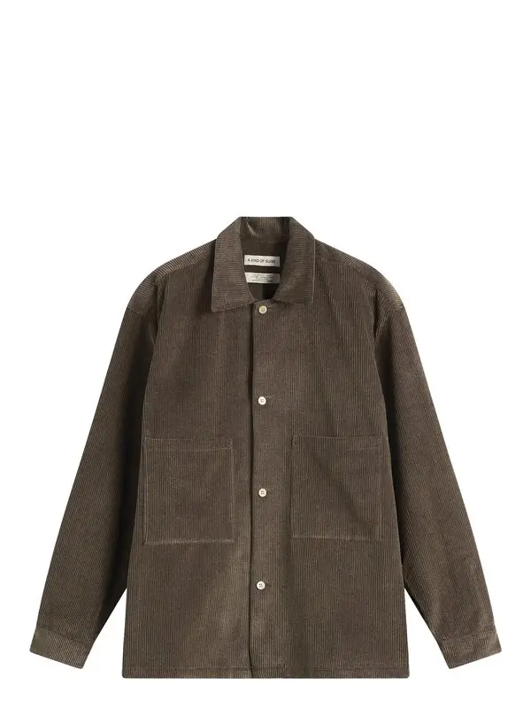 A KIND OF GUISE Sayan Shirt Jacket - Wild Bear Corduroy