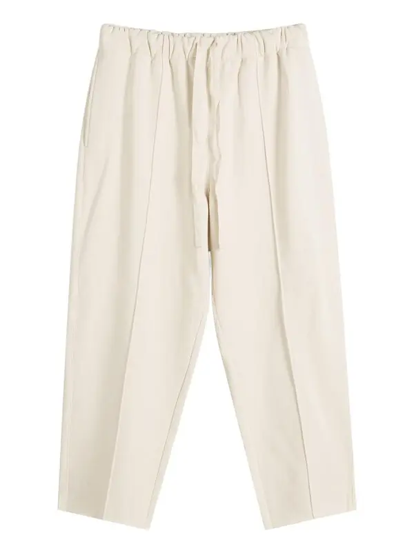 MERELY MADE Pintuck Wide Trousers - Neutral