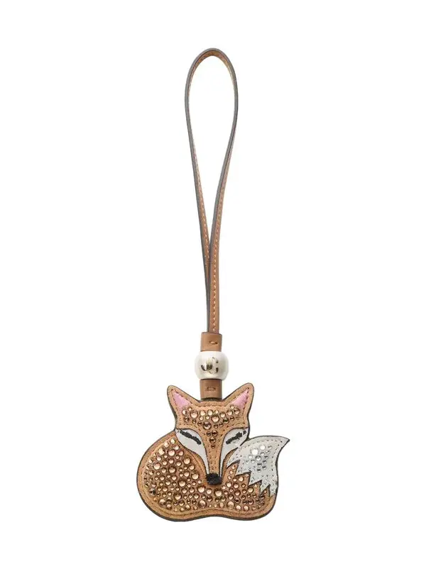 JIMMY CHOO Fox Charm - Brown