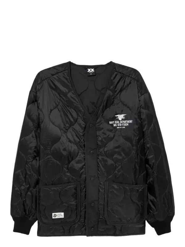 FINGERCROXX Logo-printed Jacket - Black