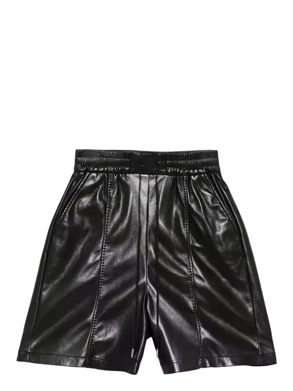 Pinko Elasticated-waist Shorts - Black