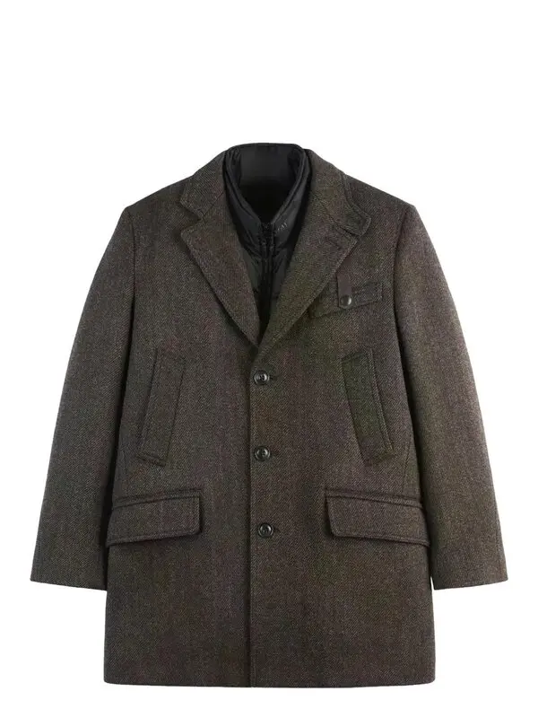 FAY Tailored Coat - Brown