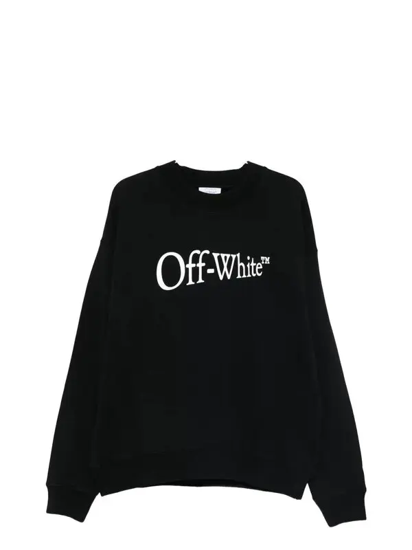 Off-White Logo-print Sweatshirt - Black