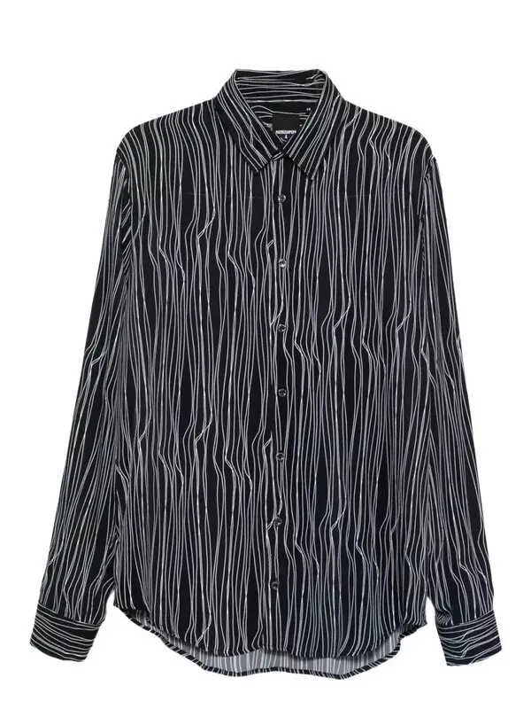Patrizia Pepe Graphic-print Shirt - Black