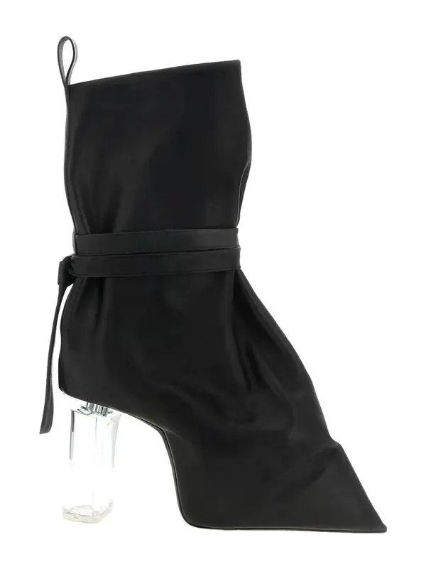 Rick Owens 120mm Taco Kiss Boots - Black