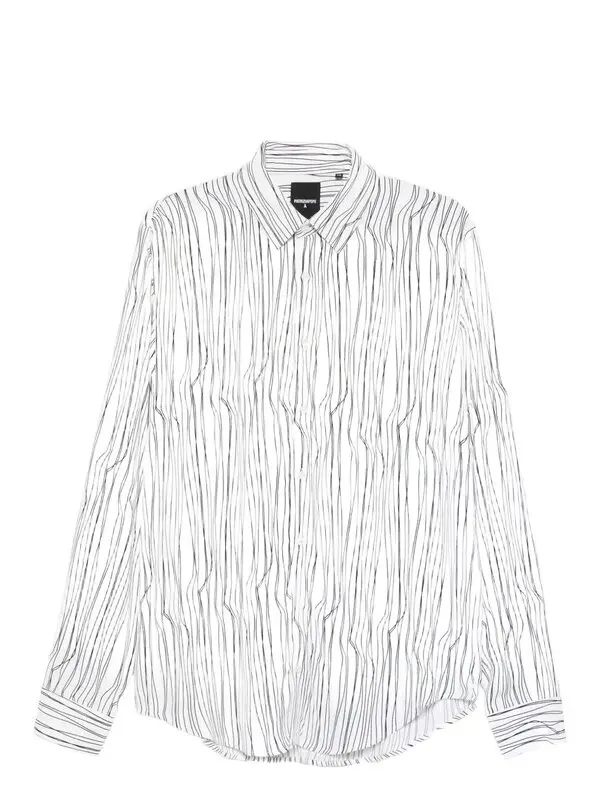 Patrizia Pepe Graphic-print Flowing Shirt - White