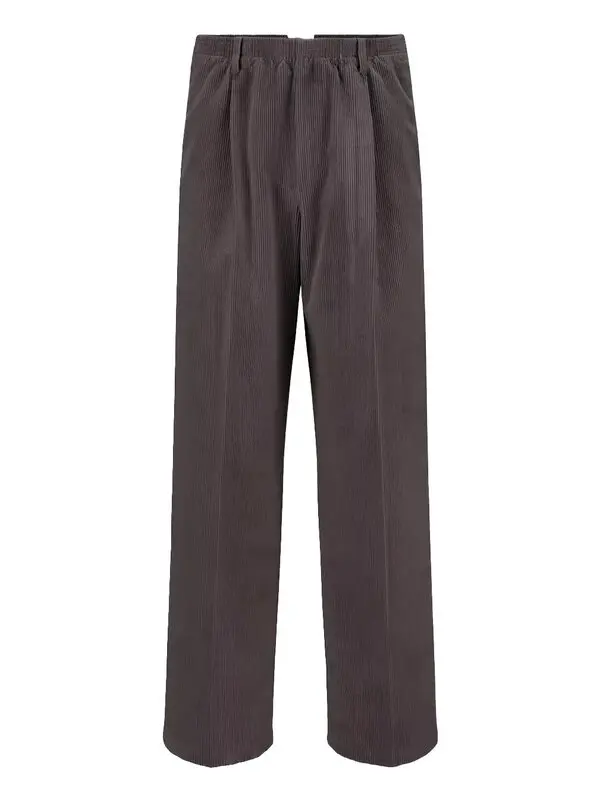 CELLAR DOOR Ezio Corduroy Trousers - Brown