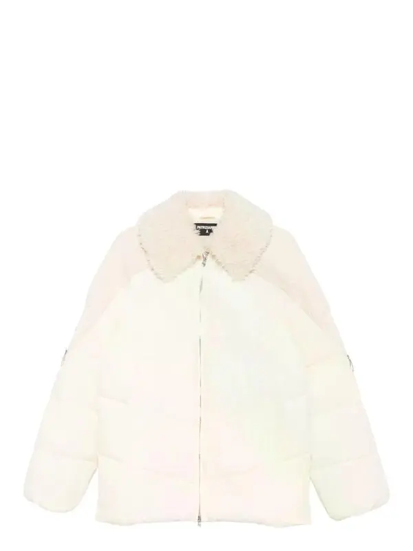 Patrizia Pepe Zip-up Puffer Jacket - White