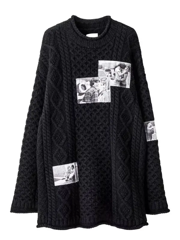 TAKAHIROMIYASHITA THESOLOIST. Fisherman Sweater - Black
