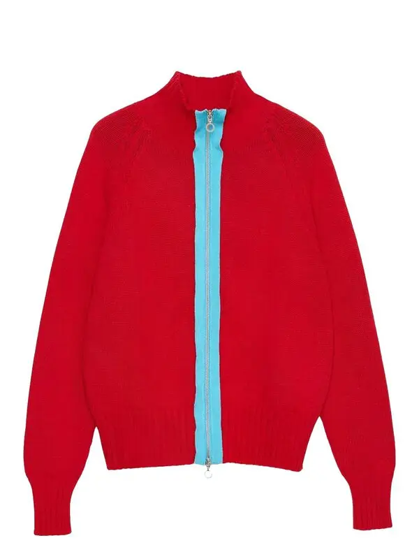 EDWARD CUMING Chakra Bomber Jacket - Red