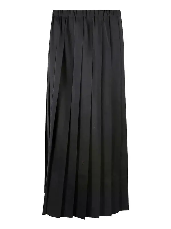 Junya Watanabe Pleated Skirt - Black