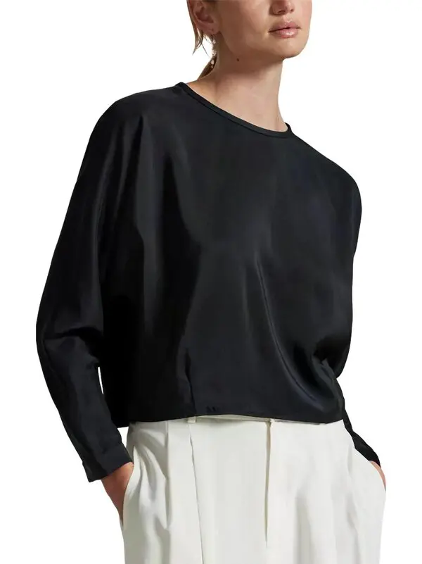 Polo Ralph Lauren Crew-neck Blouse - Black