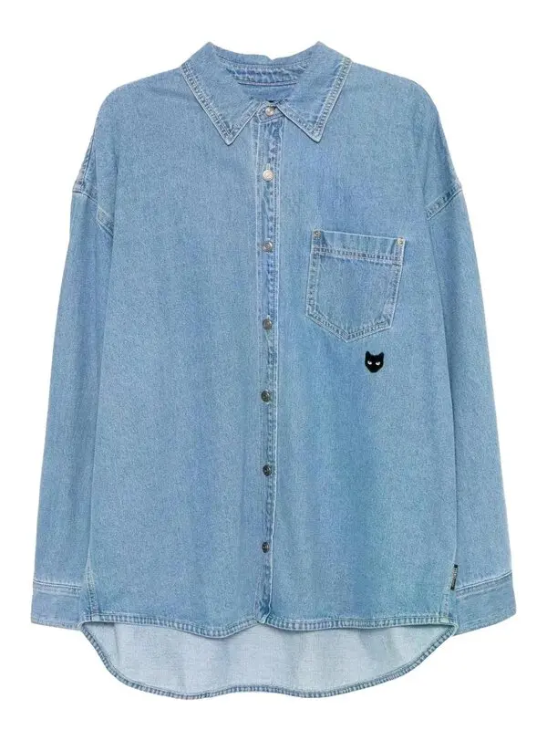 SONGZIO Panthera Denim Shirt - Blue