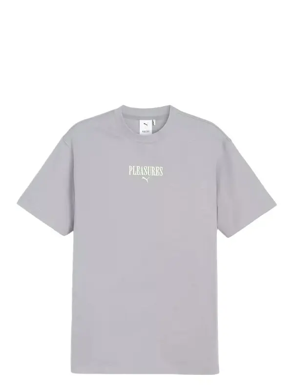 PUMA Cotton-blend T-shirt - Grey