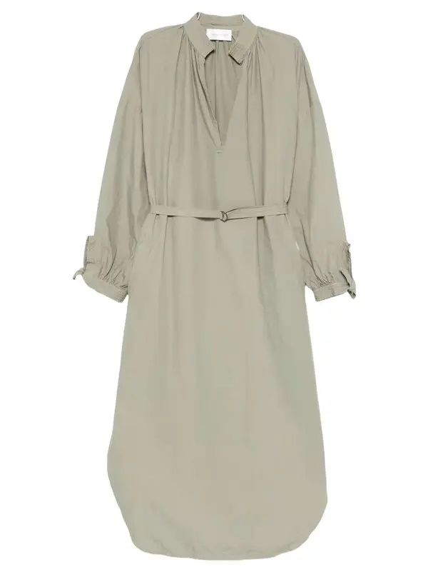 Christian Wijnants Belted Shirt Dress - Green