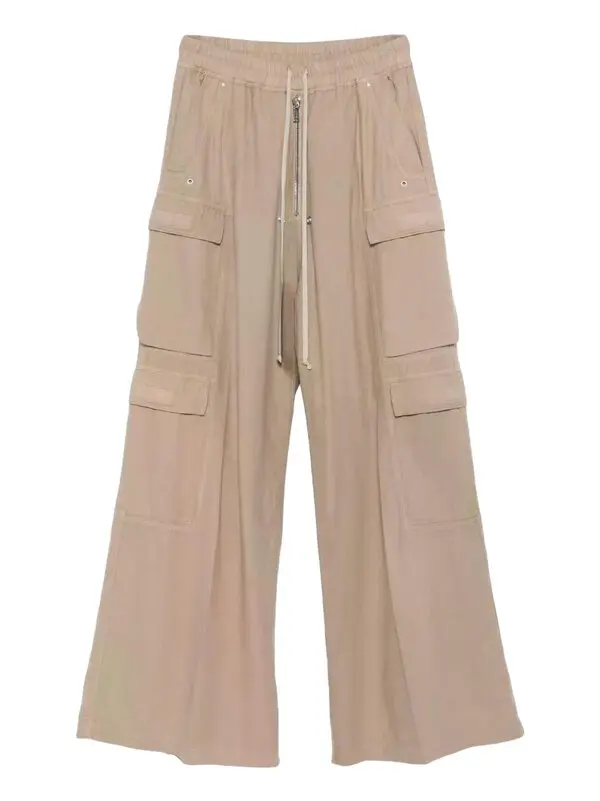 Rick Owens Double Cargo Jumbo Belas Trousers - Neutrals
