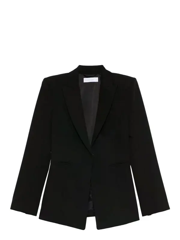 Patrizia Pepe Single-breasted Blazer - Black