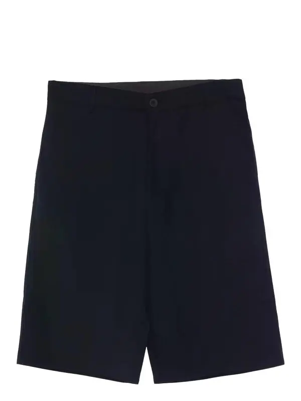 GR10K Tailored Wool Shorts - Black