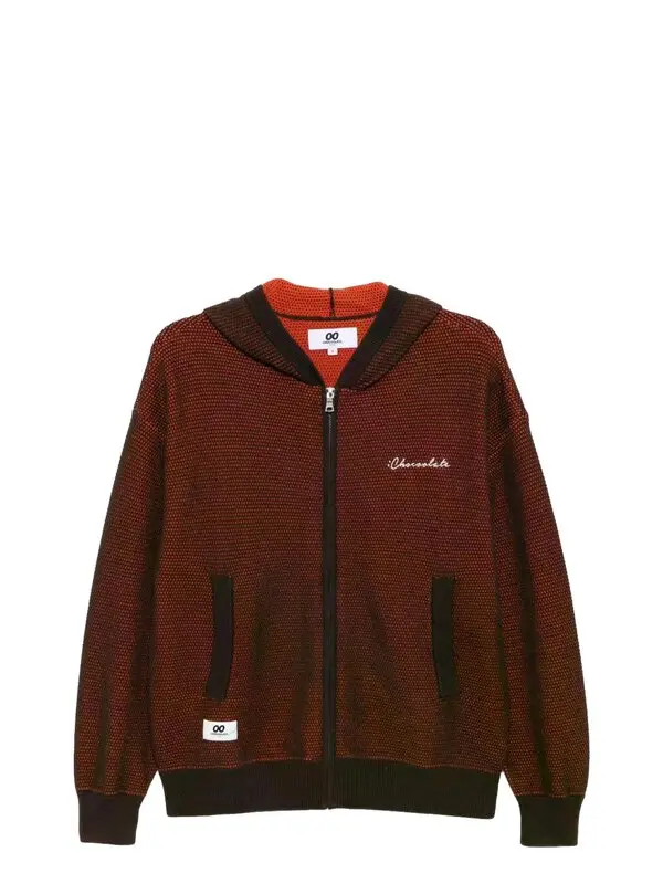 CHOCOOLATE Logo-embroidered Hoodie - Brown