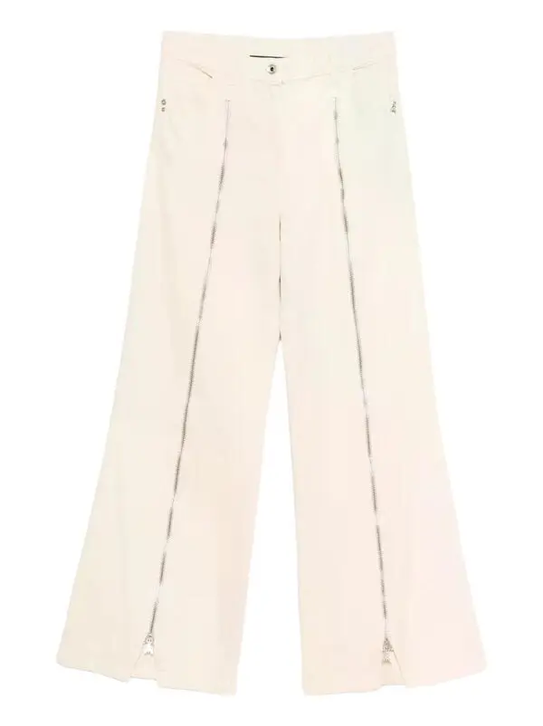 Patrizia Pepe Wide-leg Jeans - White