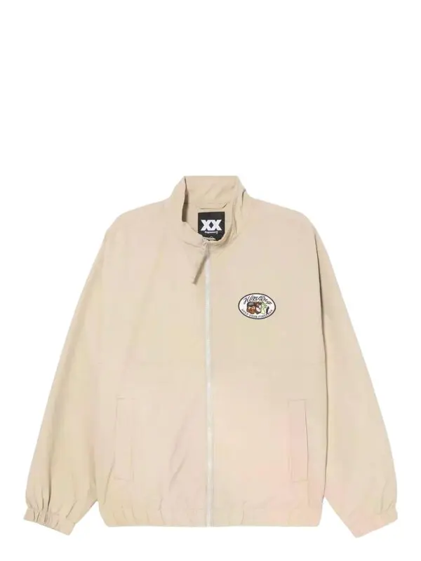 FINGERCROXX Logo-patched Jacket - Neutrals
