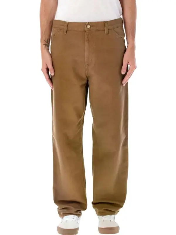 Carhartt Work In Progress Patch Pocket Trousers - Brown