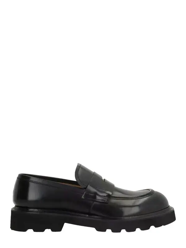 Premiata Leather Loafers - Black