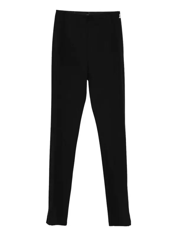 Patrizia Pepe Skinny Trousers - Black