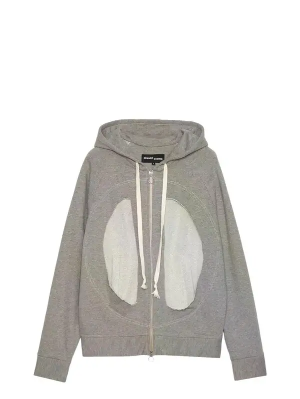 EDWARD CUMING Lung Window Hoodie - Grey