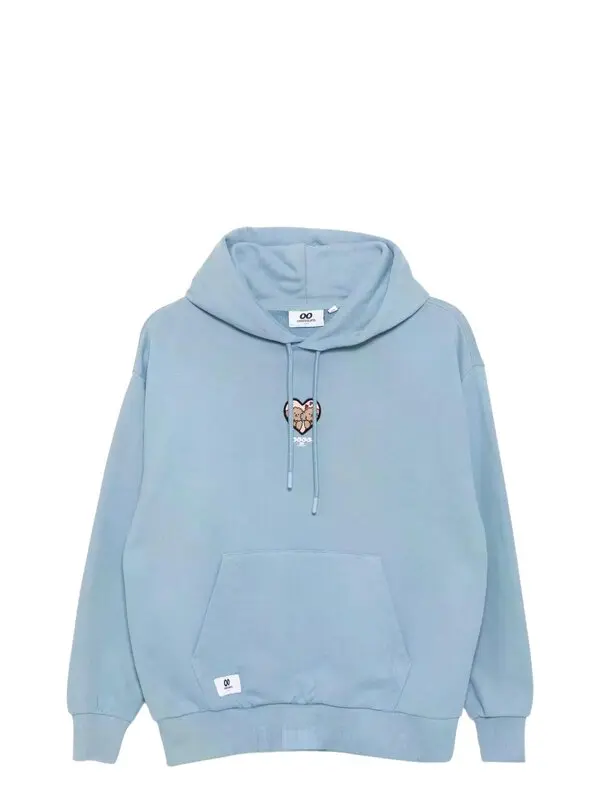 CHOCOOLATE Embroidered Hoodie - Blue