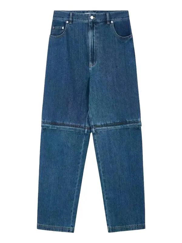 Tibi Convertible Lars Jeans - Blue