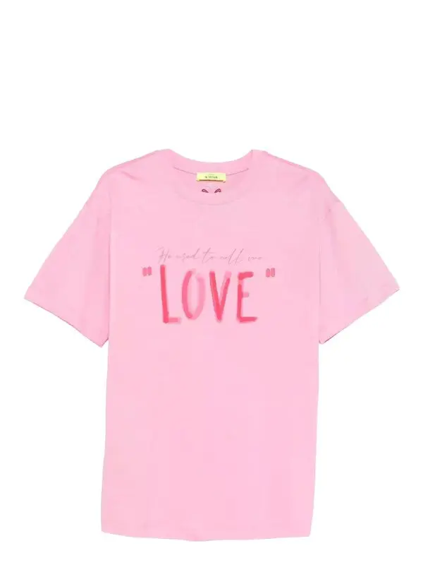 TWINSET Graphic-print T-shirt - Pink