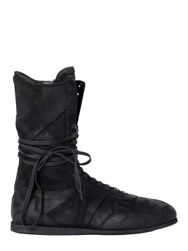 ANN DEMEULEMEESTER Palne High-top Sneakers - Black