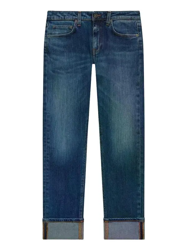DONDUP Turn-up Jeans - Blue