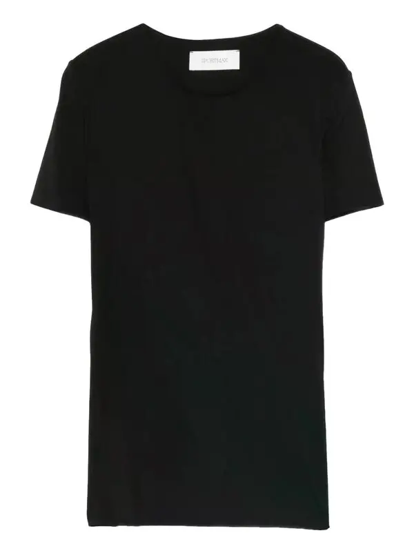 Sportmax Short Sleeve T-shirt - Black
