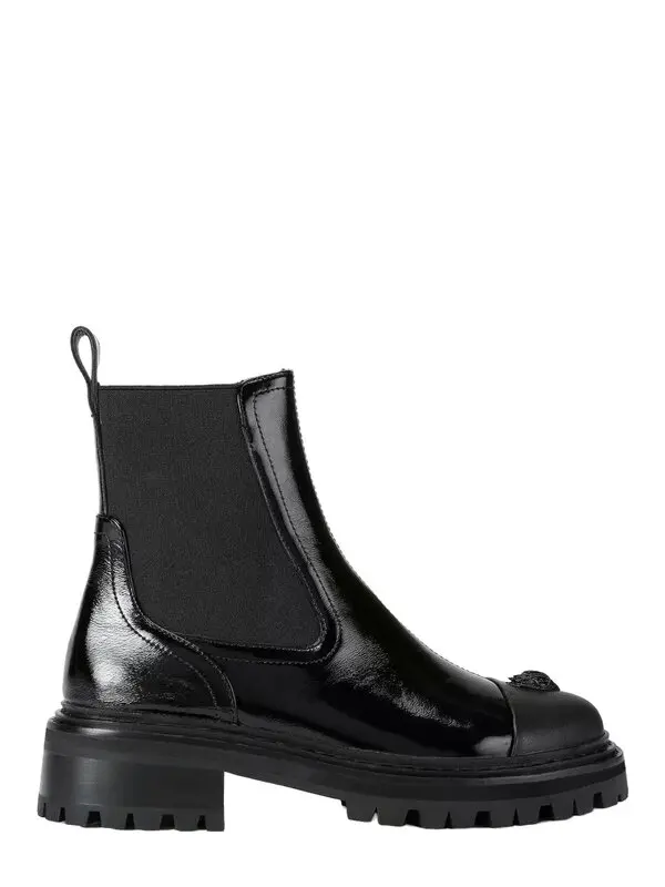 Kurt Geiger Sloane Eagle-head Chelsea Boots - Black